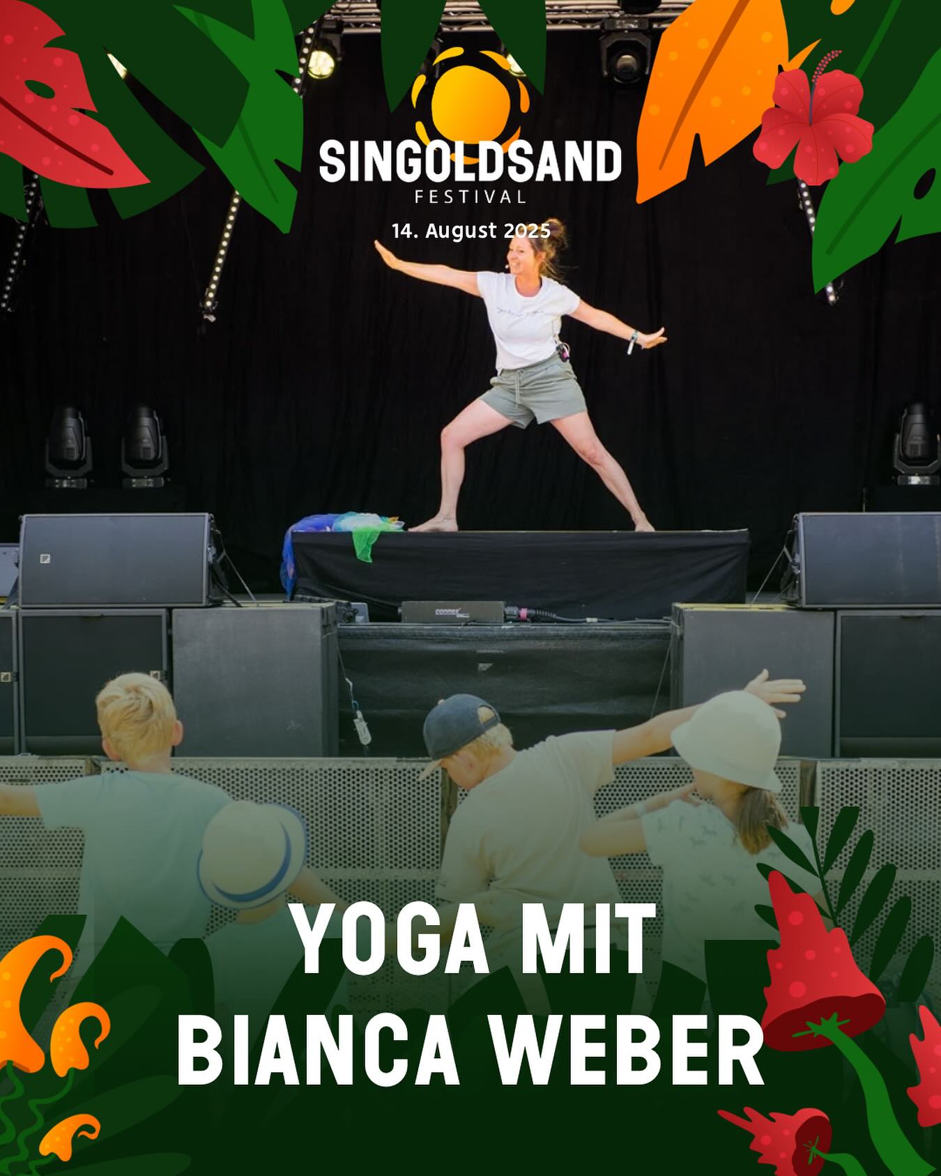 Yoga mit Bianca Weber - Singoldsand Festival